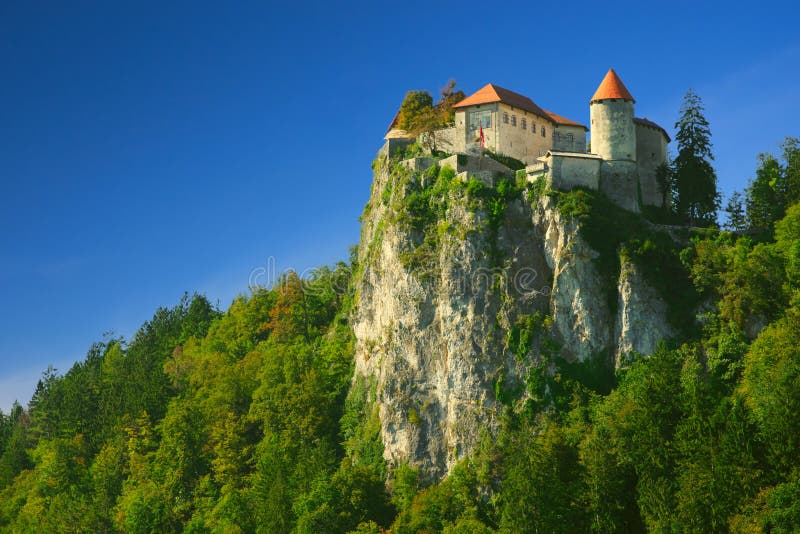 Bled Castle stock photo. Image of slovenia, destinations - 30447530