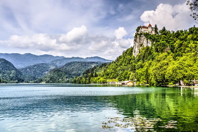 Bled Castle, Slovenia 3 stock photo. Image of bled, europe - 94980080