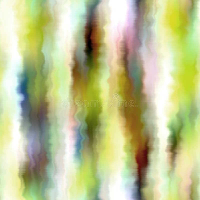 Bleed Vertical Stripe Summer Tie Dye Batik Beach Wear Pattern. Seamless ...