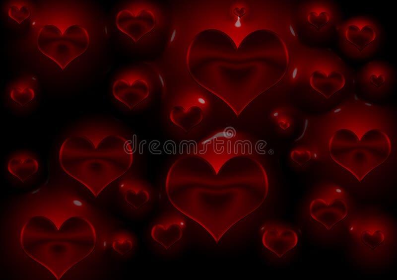 Bleeding hearts flowers stock illustration. Illustration of brushstroke ...