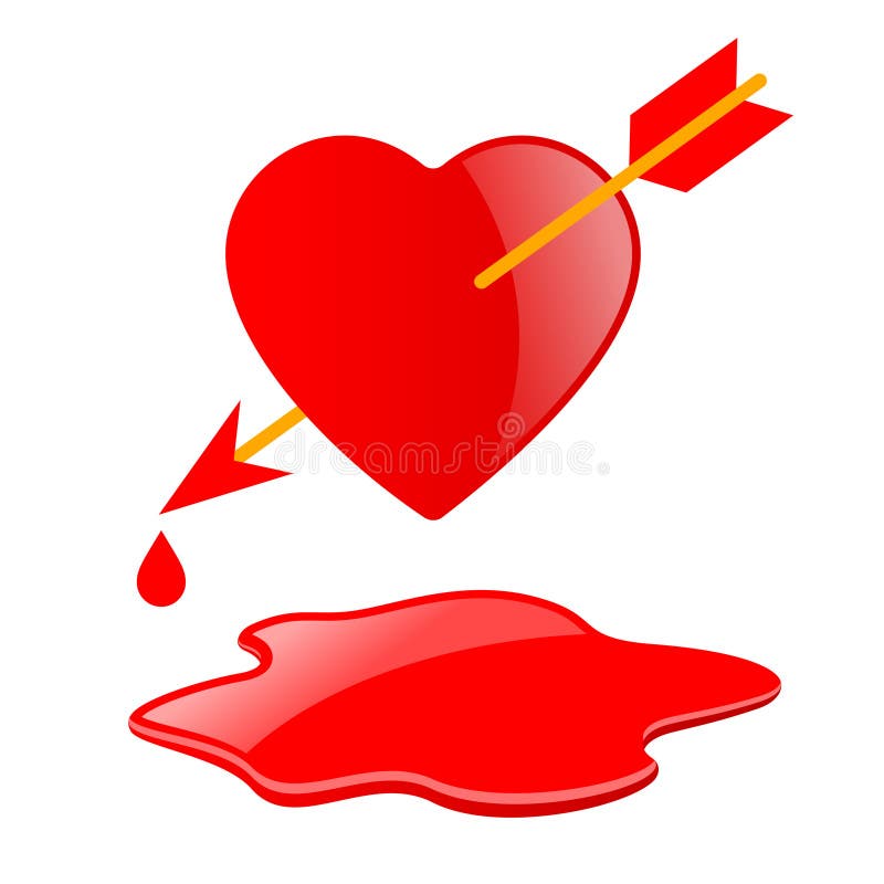 Bleeding Heart Clipart Stock Illustrations – 193 Bleeding Heart Clipart ...