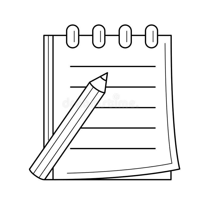 Bleistift Und Notizblock Bild. Bild: 4189922