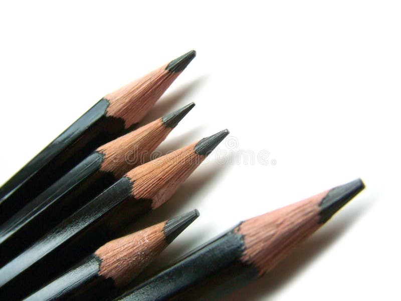 Bleistifte stockfoto. Bild von bleistifte, getrennt, schule - 822694