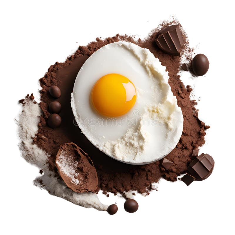 Blend of Flour,egg, Sugar, Butter, and Chocolate Chips Forms the ...