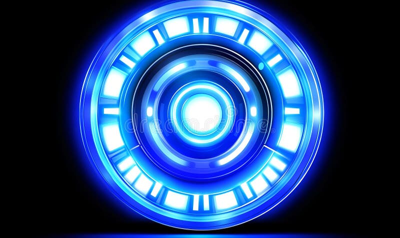 A Blend of Futuristic Tech and Modern Design, Highlighted by Blue ...