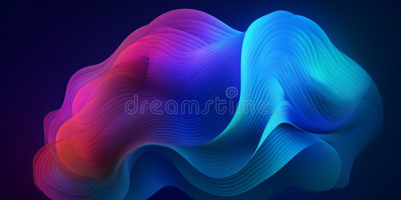 Blend Gradient Bend Background for Digital Wallpaper Design. Space ...
