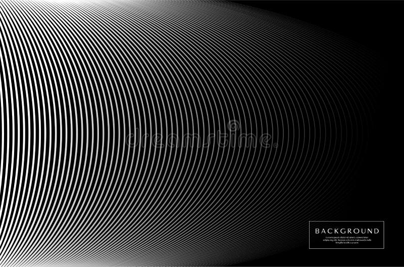 Blend of Lines on Multi Colored Background. Abstract Wavy Background ...