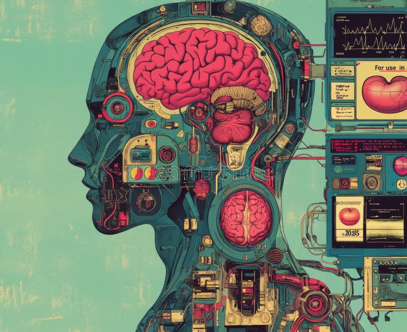 A Blend of Naizo029human Body and Info Graphics with an Abstract ...