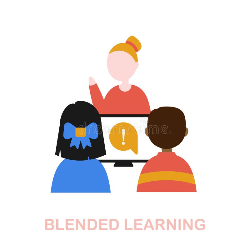 Blended Learning Icon Stock Illustrations – 368 Blended Learning Icon ...