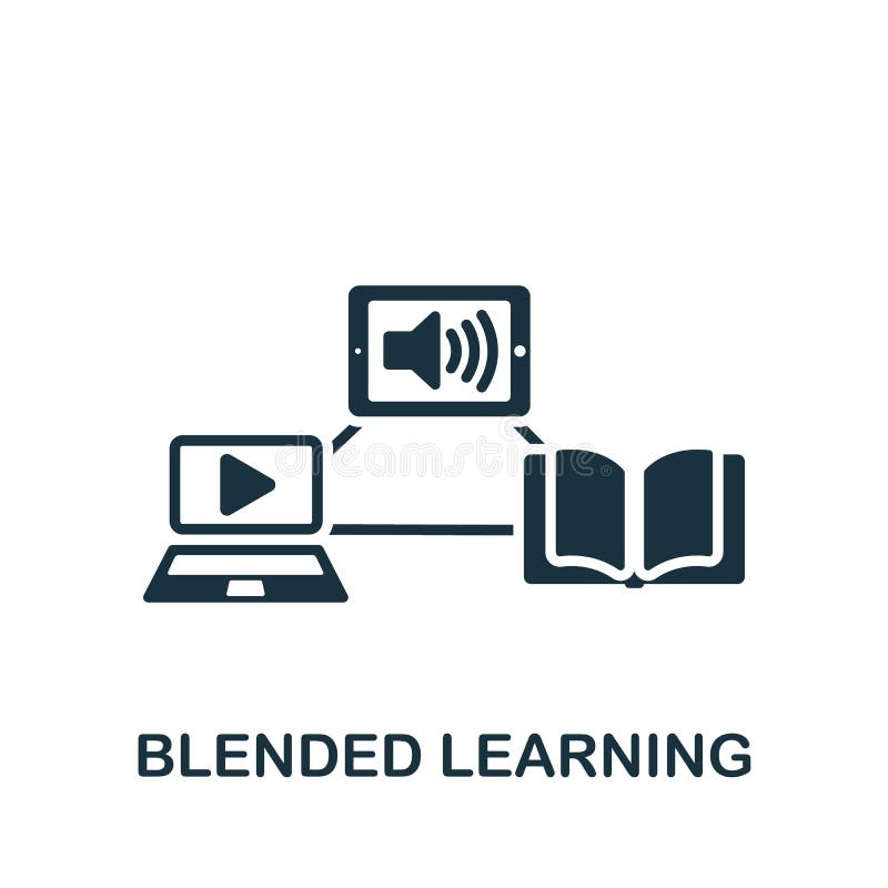 Blended Learning Icon Stock Illustrations – 368 Blended Learning Icon ...