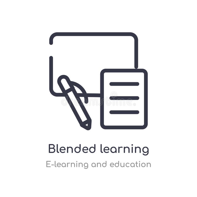Blended Learning Icon Stock Illustrations – 368 Blended Learning Icon ...