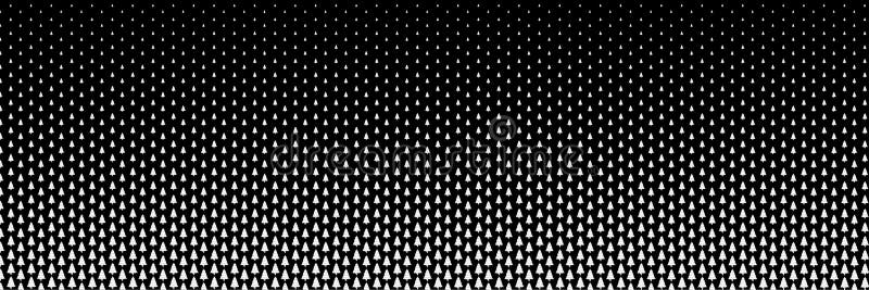 Blended White Christmas Tree on Black for Pattern and Background Stock ...