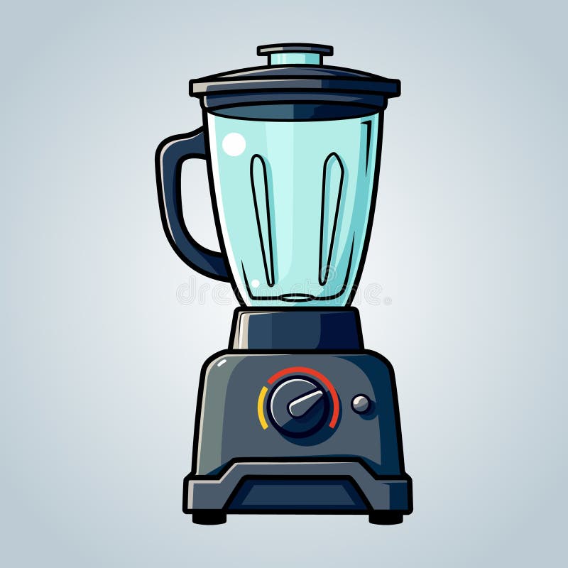 Blender Electric Fruit Juice Squeezer or Mixer Machine Stock Vector ...