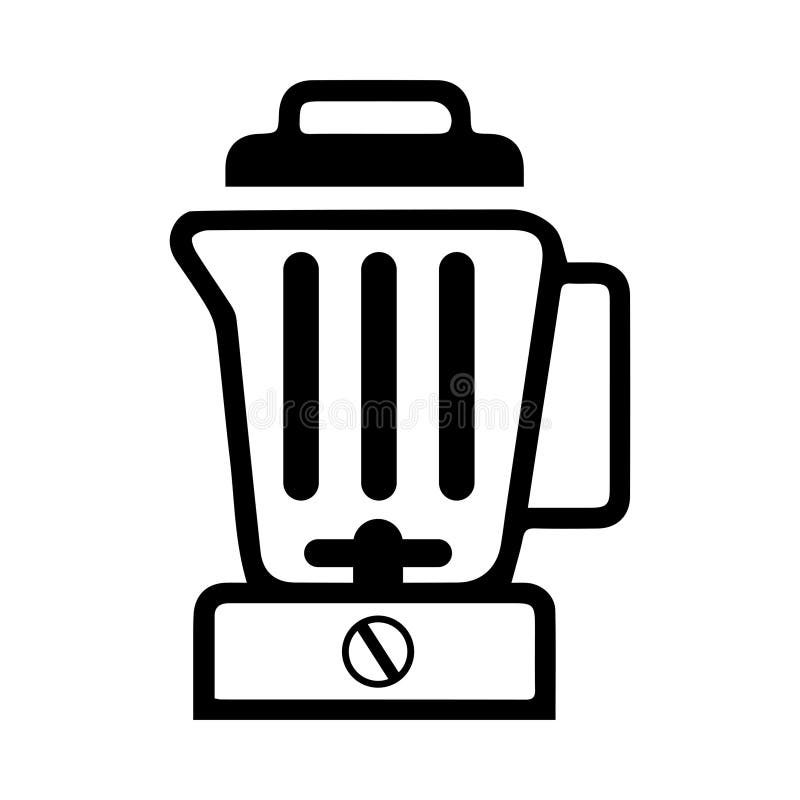 Blender, Electric Mixer, Mixer Icon Stock Vector - Illustration of bowl ...