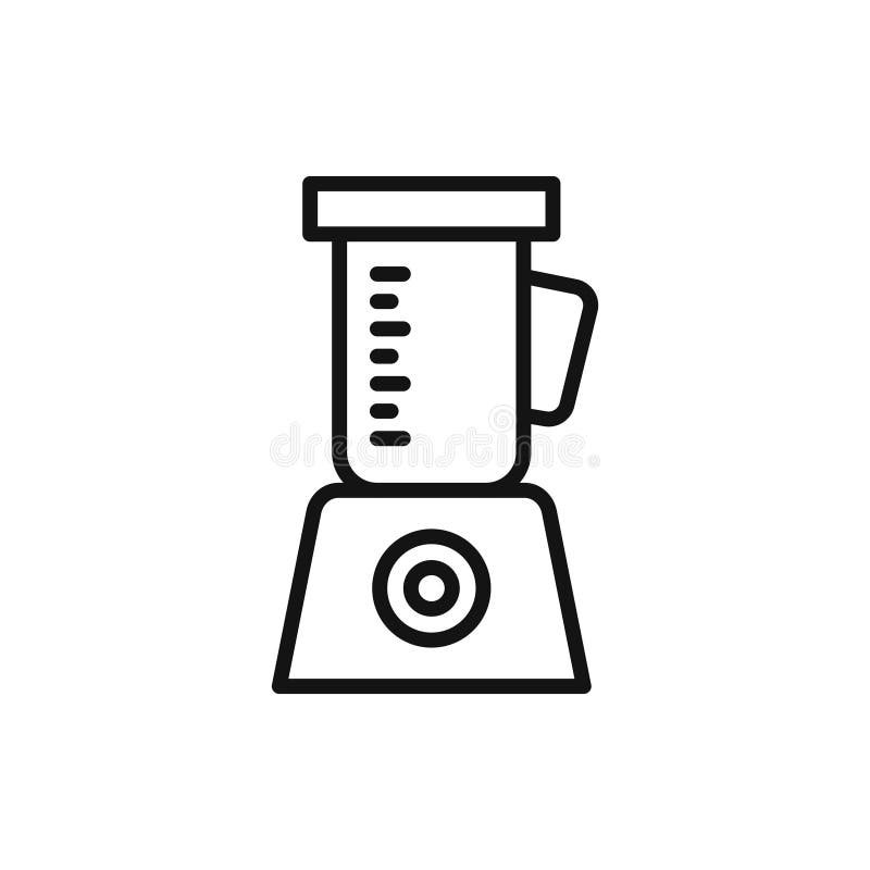 Blender Icon Symbol on White Background Stock Vector - Illustration of ...