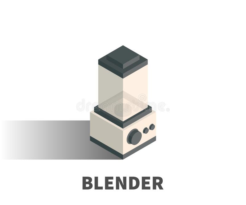 Blender Icon, Vector Symbol. Stock Vector - Illustration of domestic ...