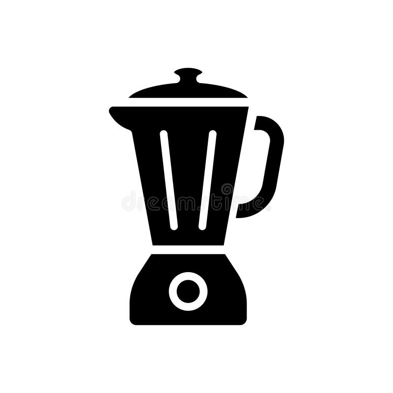 Blender, Juicer Icon Vector on Trendy Design Stock Vector - Illustration of graphic, flat: 342198705