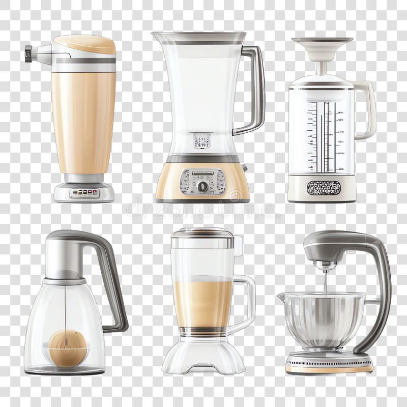 Blender set stock photo. Illustration of realistic, juicer - 341463710