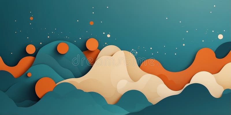 Blender?Style Geometric Vector Pattern with Circles & Triangles Stock ...