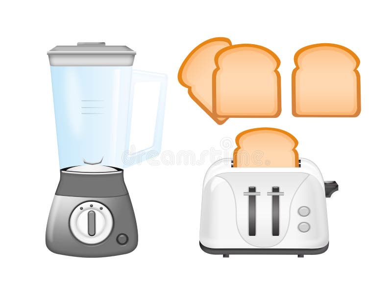 Home Appliances 3 - Toaster, Blender, Coffee Maker, Microwave Oven ...