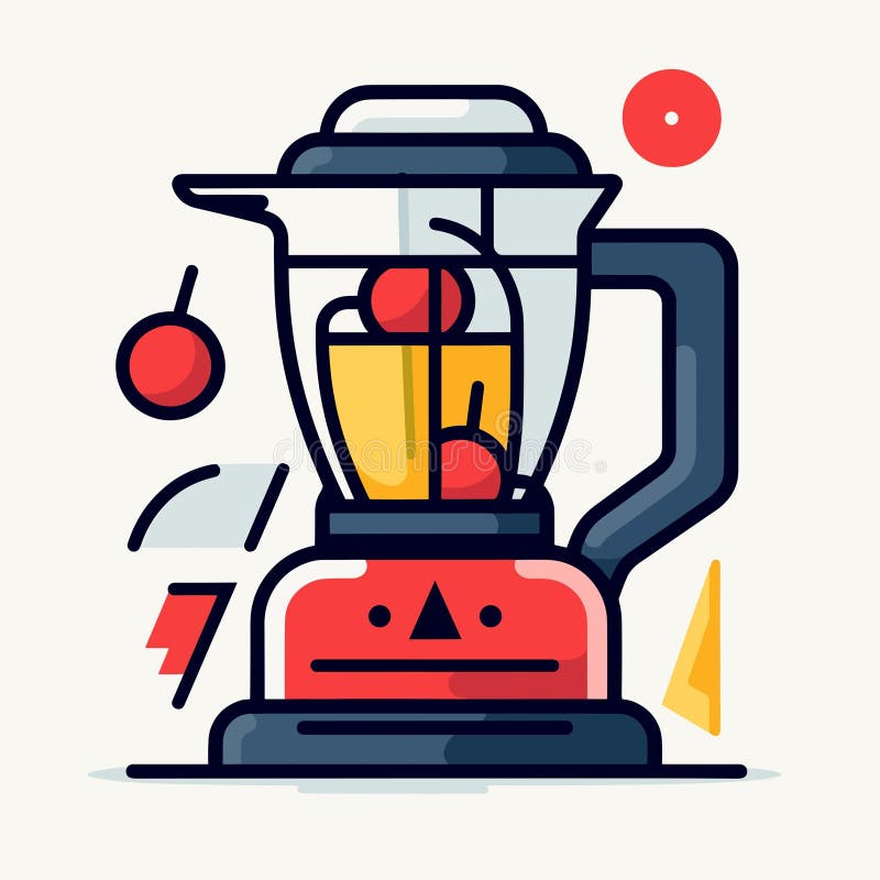 Blender Vector Clip Art Illustration Illustration Stock Vector ...