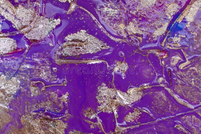 Background with Metal Oxidation Effect. Blending Shades of Purple and ...