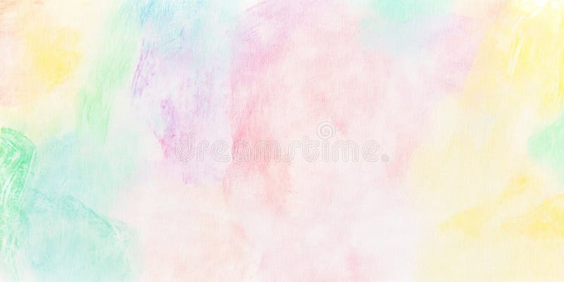 Blending Soft Pastel Colors To Create a Textured Background with ...