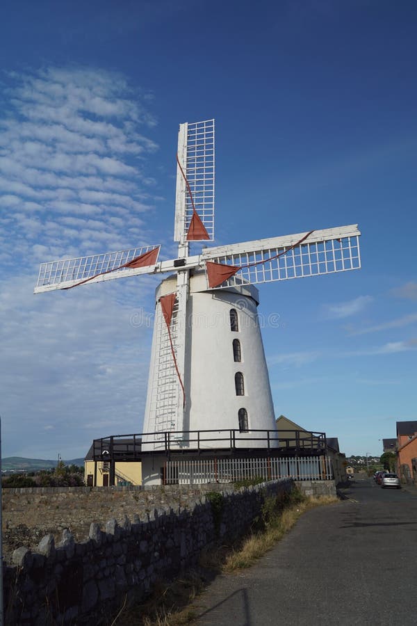 Blennerville Windmill Ireland Stock Image - Image of dhuibhne ...