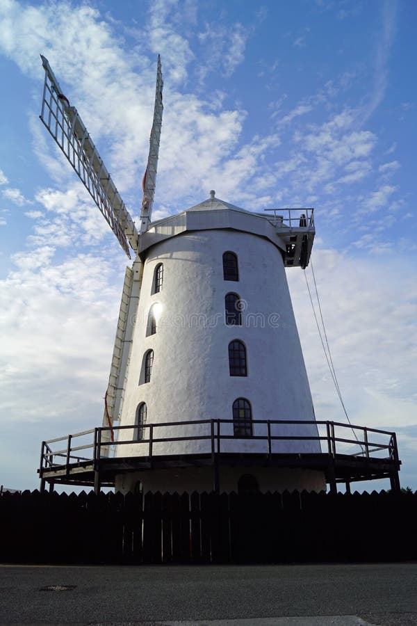 Blennerville Windmill Ireland Stock Image - Image of historical ...