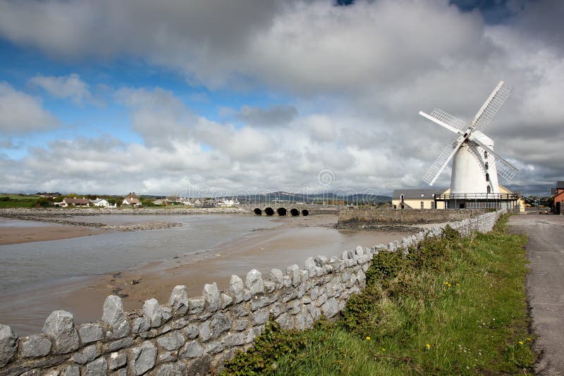 Blennerville Windmill Co. Kerry - Ireland. Stock Photo - Image of ...