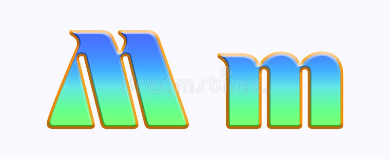 Blenny Font Fonts Gradient Sans Serif Alphabet Letters Calligraphy ...