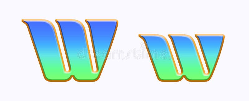 Blenny Font Fonts Gradient Sans Serif Alphabet Letters Calligraphy ...