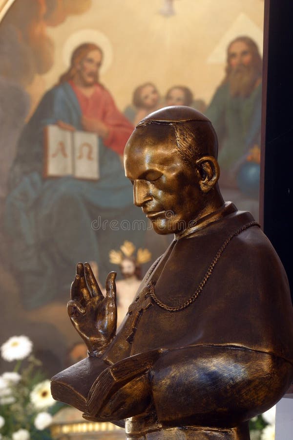 Blessed Aloysius Stepinac stock photo. Image of arhitecture - 90219376