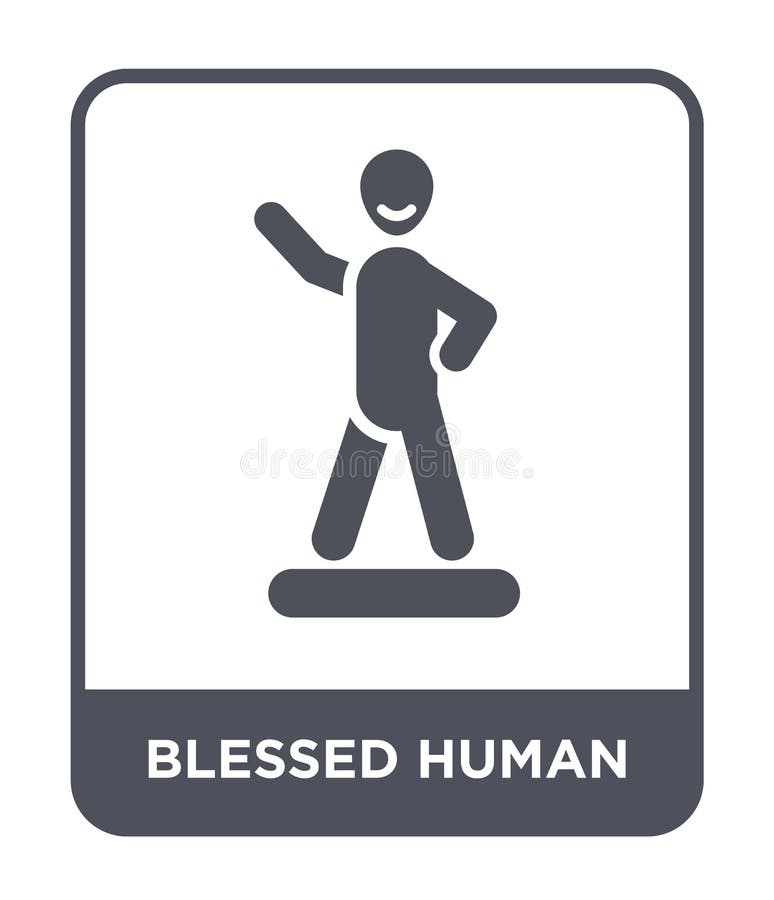 Blessed Human Icon in Filled, Thin Line, Outline and Stroke Style ...