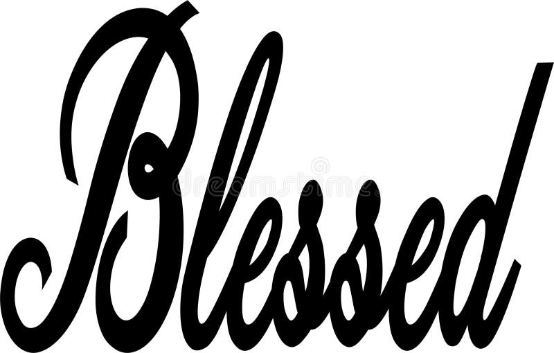 Blessed Jpg Image Text File with Svg Vector Cut File for Cricut and ...