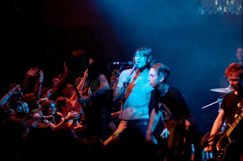 Blessthefall Concert Lucerna Musicbar Praha 41 Editorial Image - Image ...