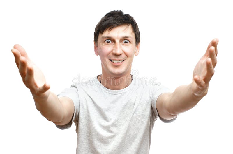 Blije jonge mens stock foto. Image of kerel, mens, jongen - 21840584