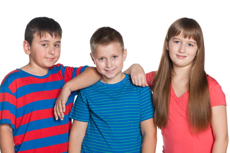 Blije kinderen stock foto. Image of binnen, vrij, kind - 35720010