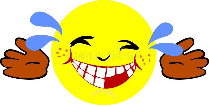 Blije Smiley Zoete Smiley Grappige Smiley Vector Illustratie ...