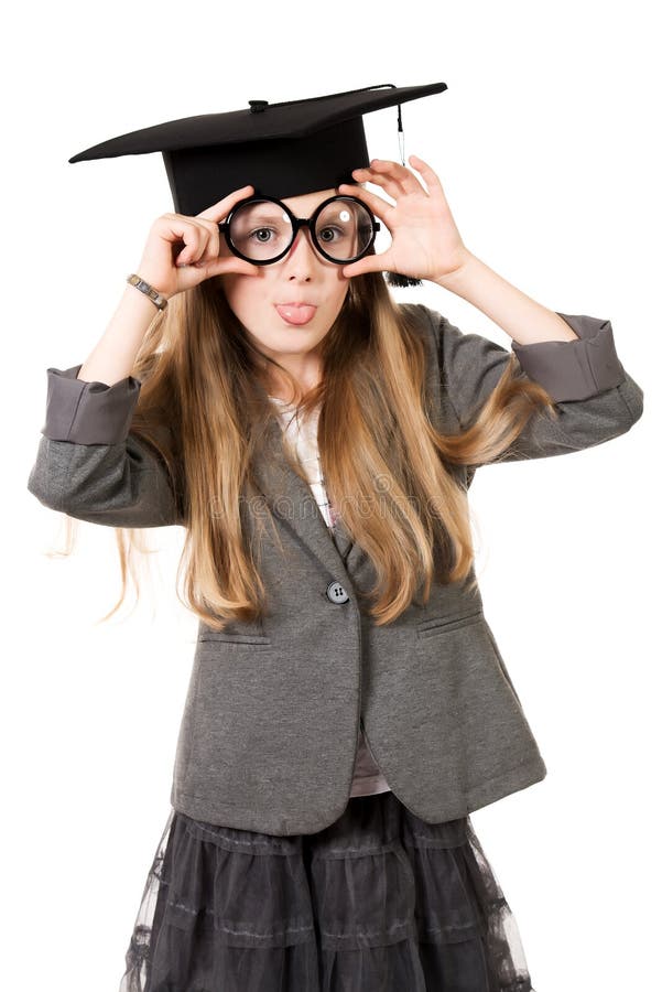 Blije student stock foto. Image of onderwijs, wijfje - 34835510