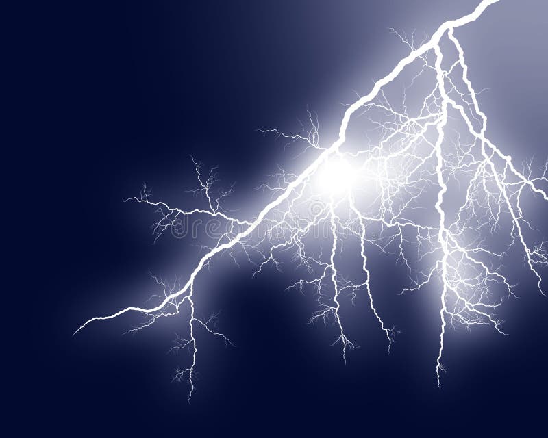 Bliksem 3 stock afbeelding. Image of weer, schok, stormachtig - 515487