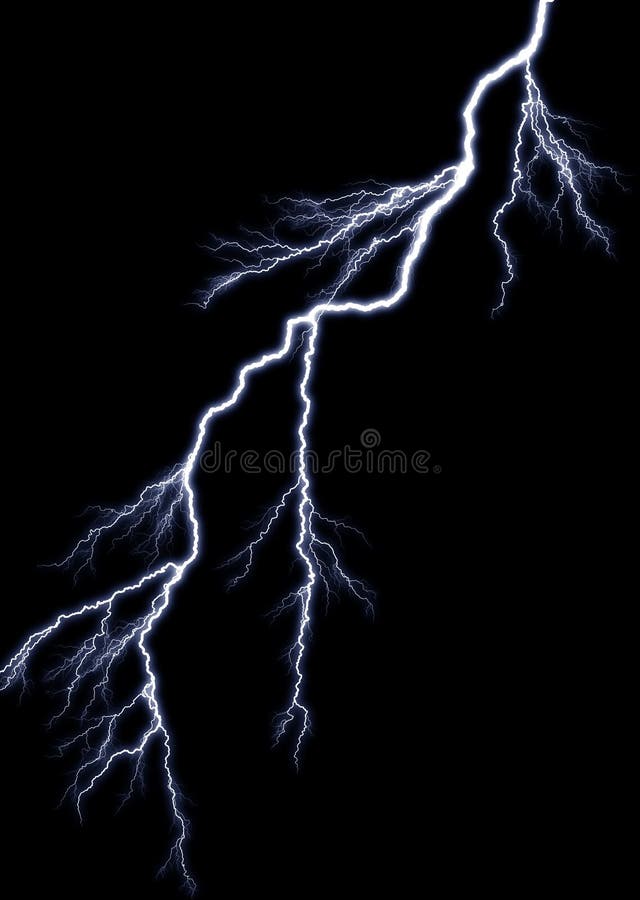Bliksem stock afbeelding. Image of hemel, ontzagwekkend - 4843307