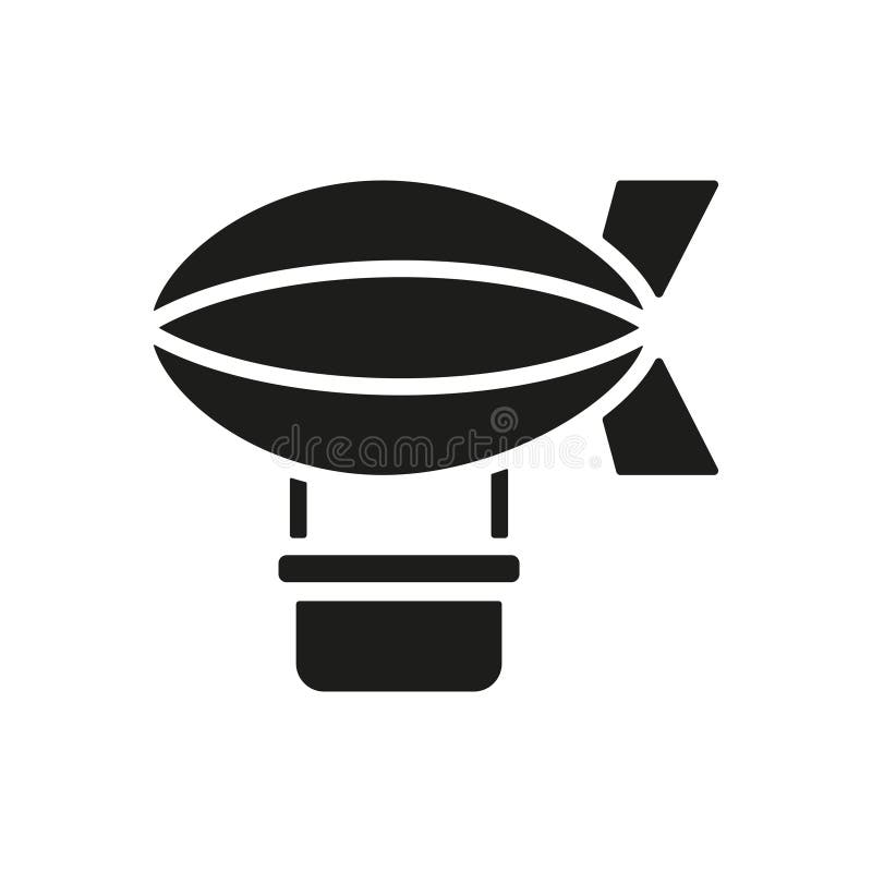 Blimp Icon Vector Design Templates Simple and Modern Stock Vector ...