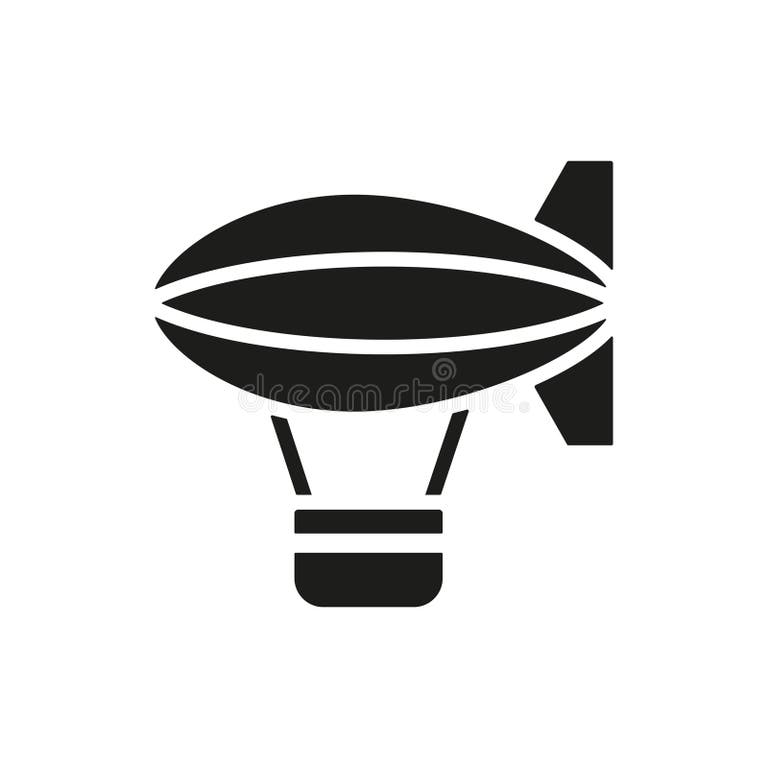 Blimp Icon Vector Design Templates Simple and Modern Stock Vector ...