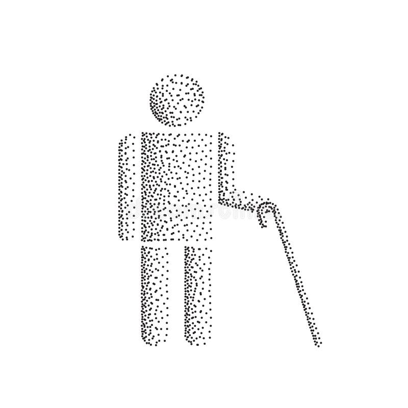 Blind man stick figure stock vector. Illustration of handicap - 98729826 Blind man stick figure stock vector. Illustration of handicap - 98729826