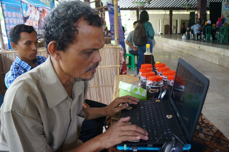 Blind man and guide dog editorial photo. Image of help - 64611201