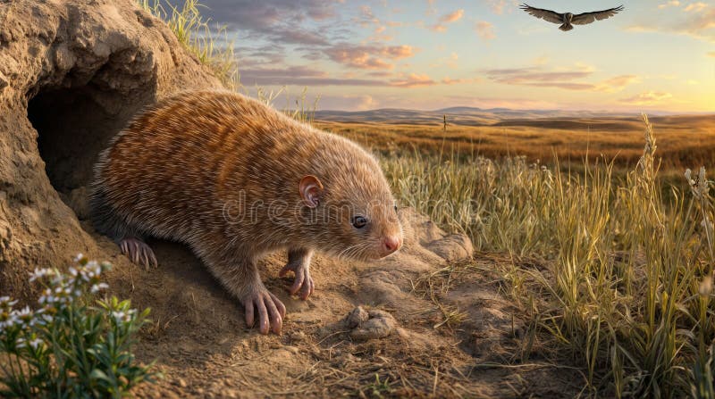 Rat Spalacidae Stock Illustrations – 1 Rat Spalacidae Stock ...