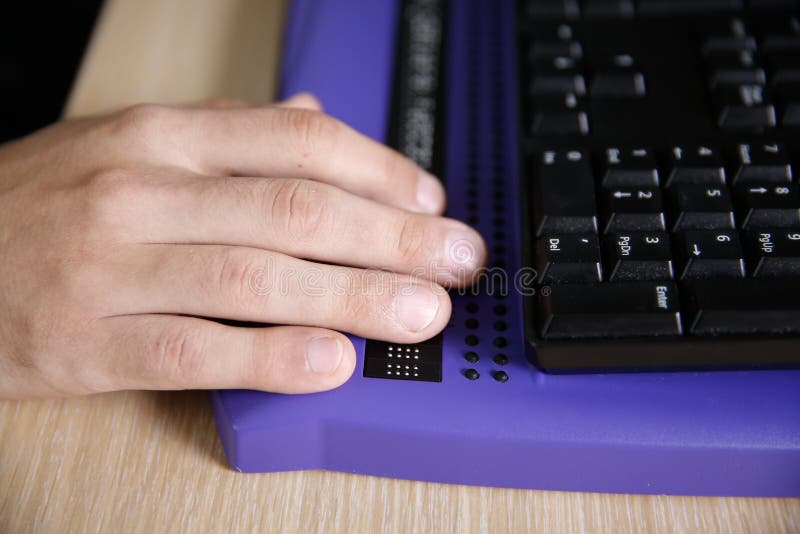 Blind computer keyboard stock photo. Image of empty, typing - 521054