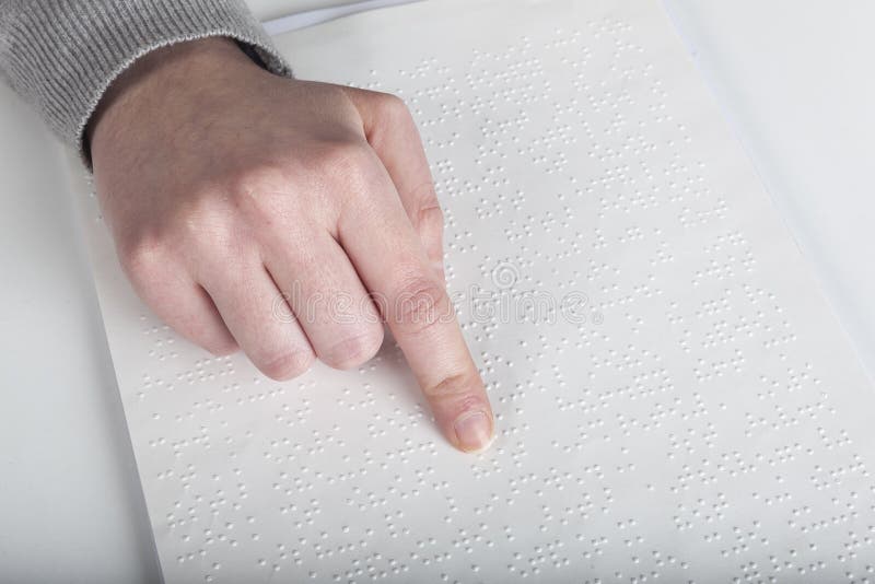 Method Braille stock photo. Image of reading, blind, book - 11845844