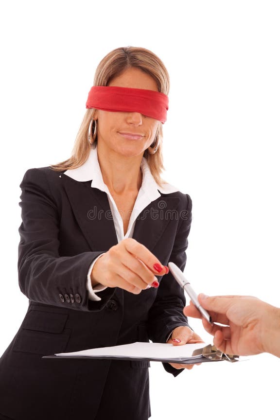Blind signature stock photo. Image of concept, folded - 11495244